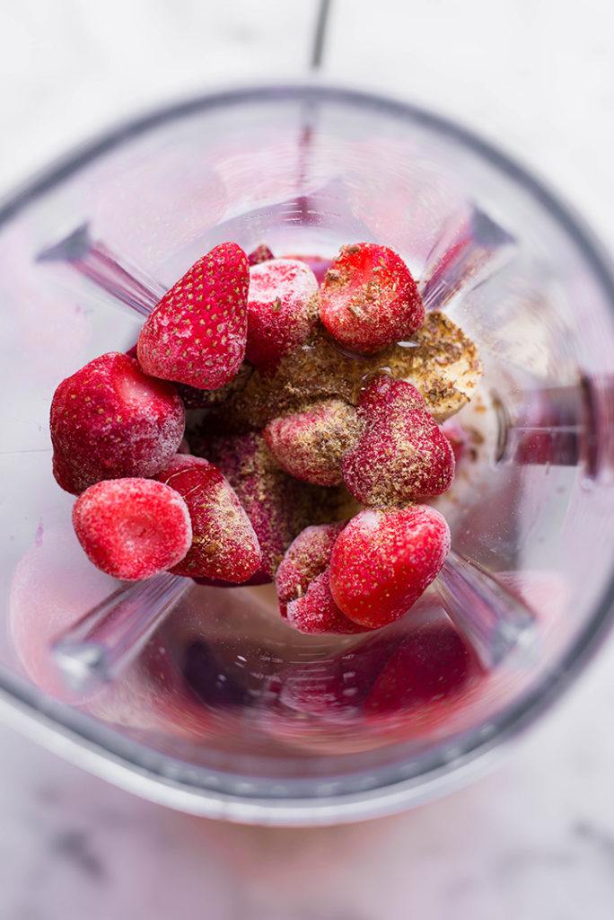 Pink Power Protein Beet Smoothie • A Sweet Pea Chef