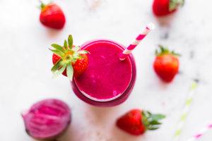 Pink Power Protein Beet Smoothie • A Sweet Pea Chef