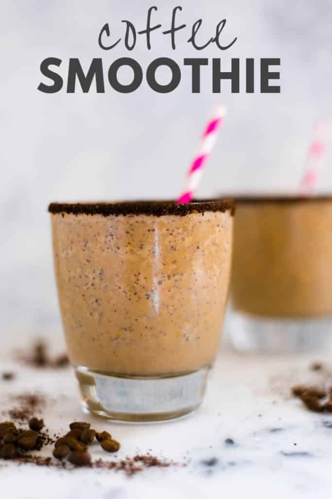 Healthy Coffee Smoothie (Only 7 Ingredients) • A Sweet Pea Chef