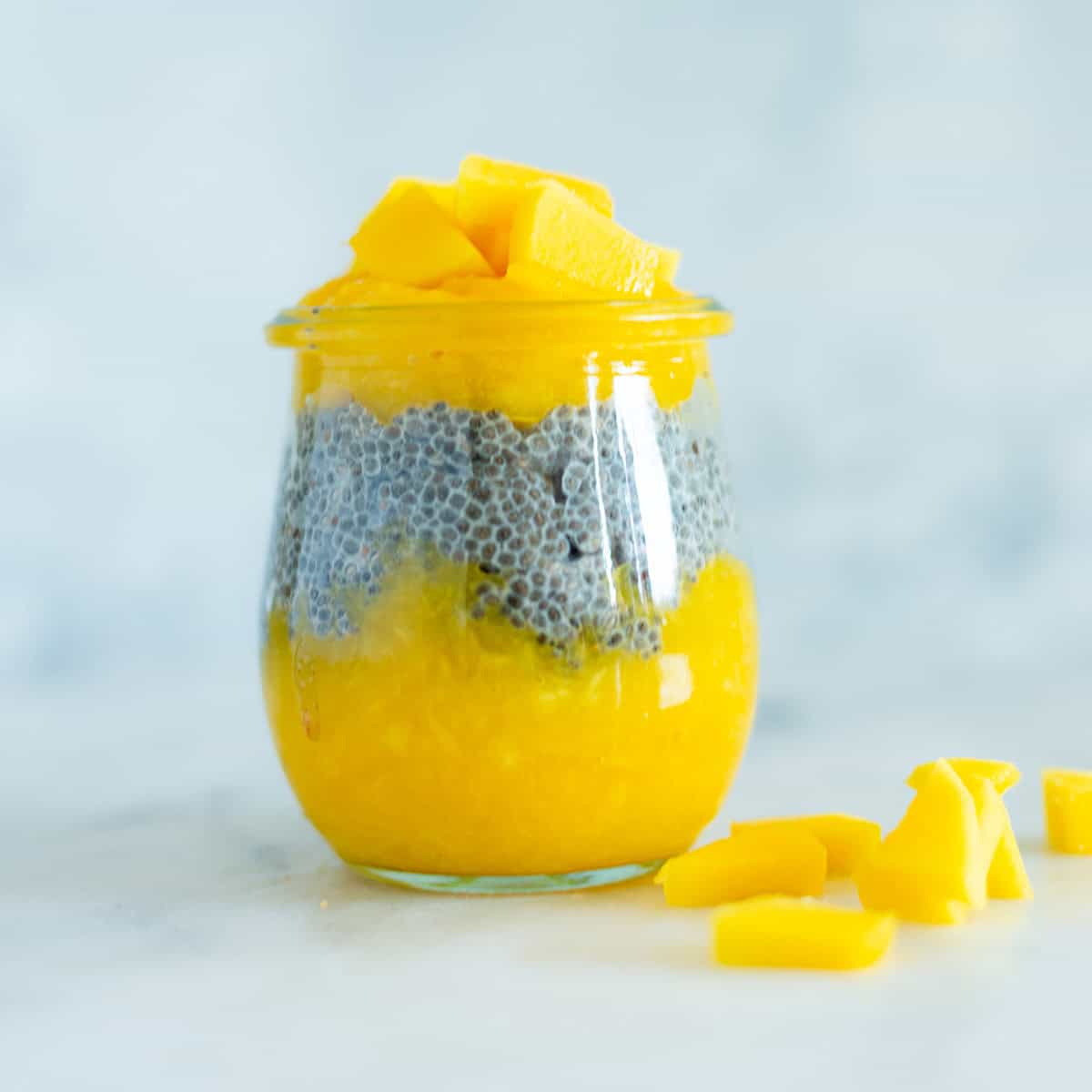 3-Ingredient Peach Chia Jam • A Sweet Pea Chef